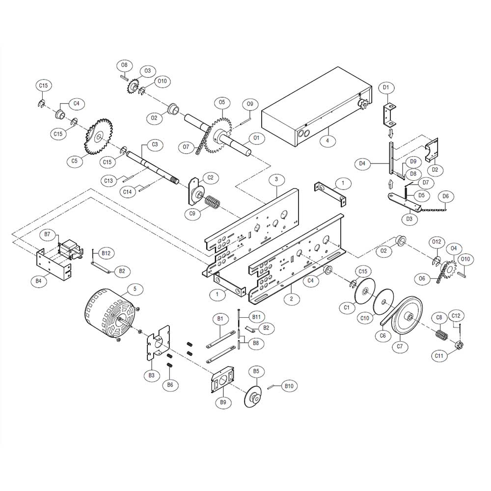 Jm 500 Series Rolling Door Operator Gear Parts on Sale ...